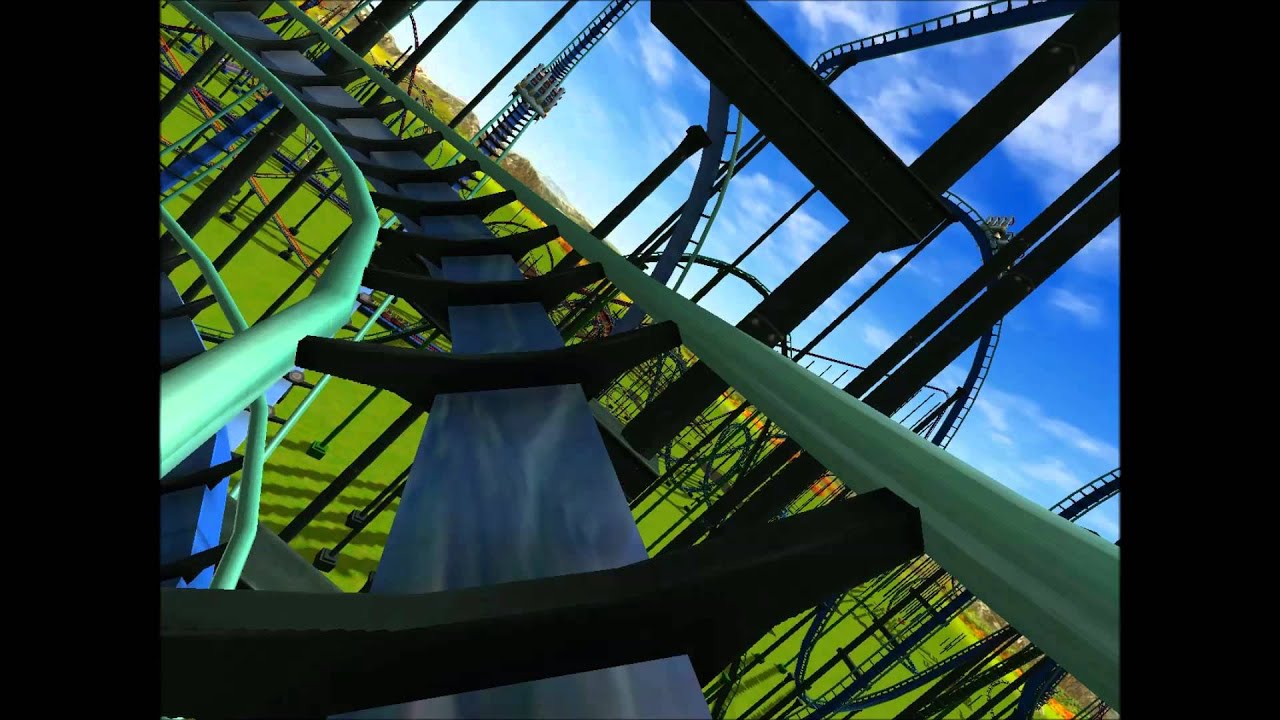 Hurricane: A RCT3 B&M Coaster - YouTube