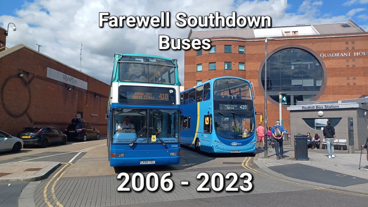 Southdown Buses Tribute | Farewell Southdown Buses 2006 - 2023 - YouTube