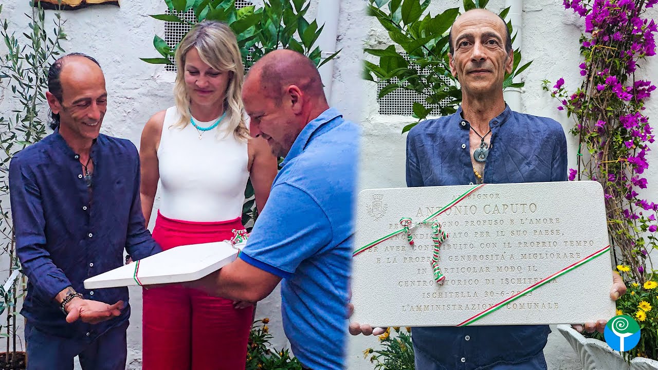 Amore per il proprio paese: Antonio Caputo premiato dal Comune di ...