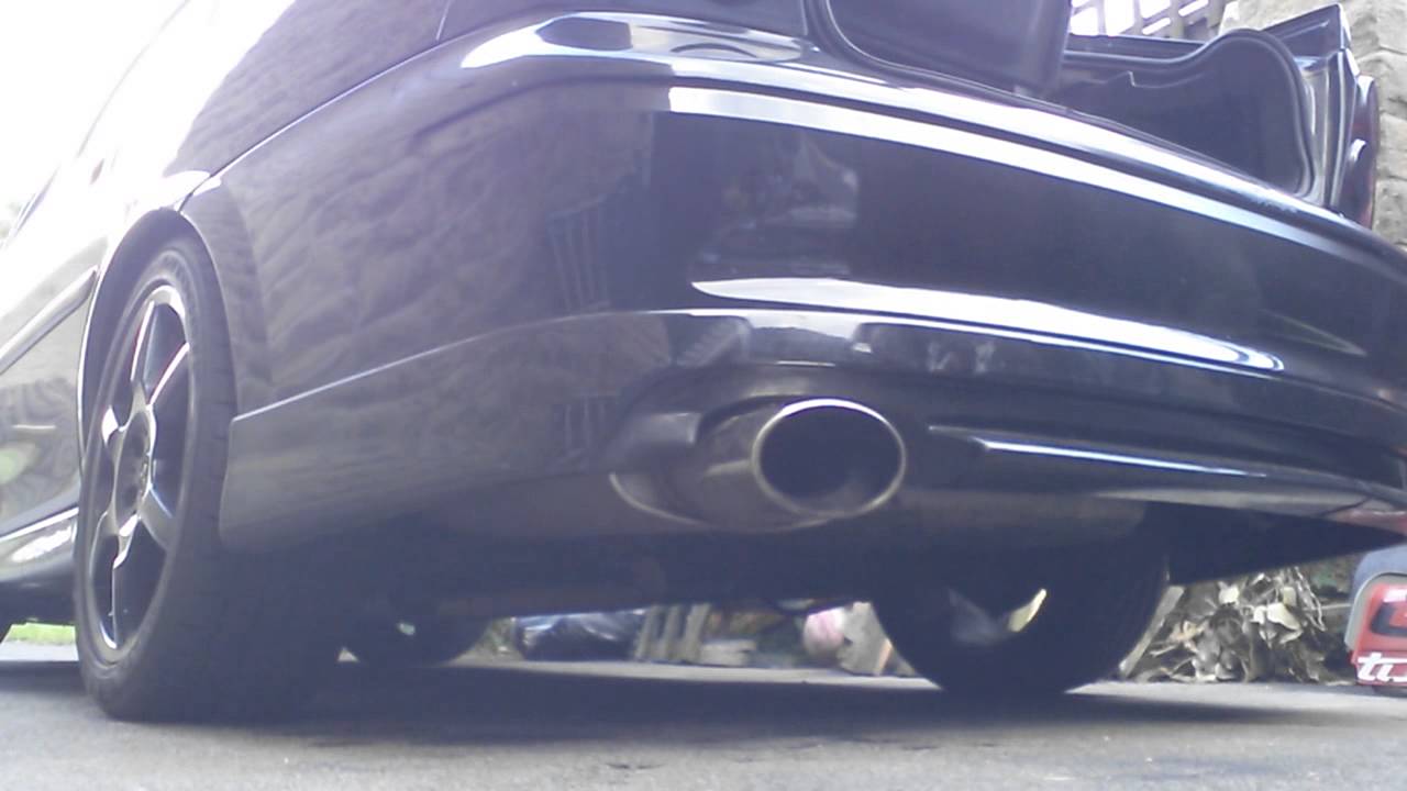 Vectra gsi decatted magnex 6x4 oval backbox - YouTube