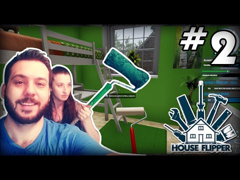 TEMİZLİK BİTER BOYARIM - House Flipper 2.Bölüm
