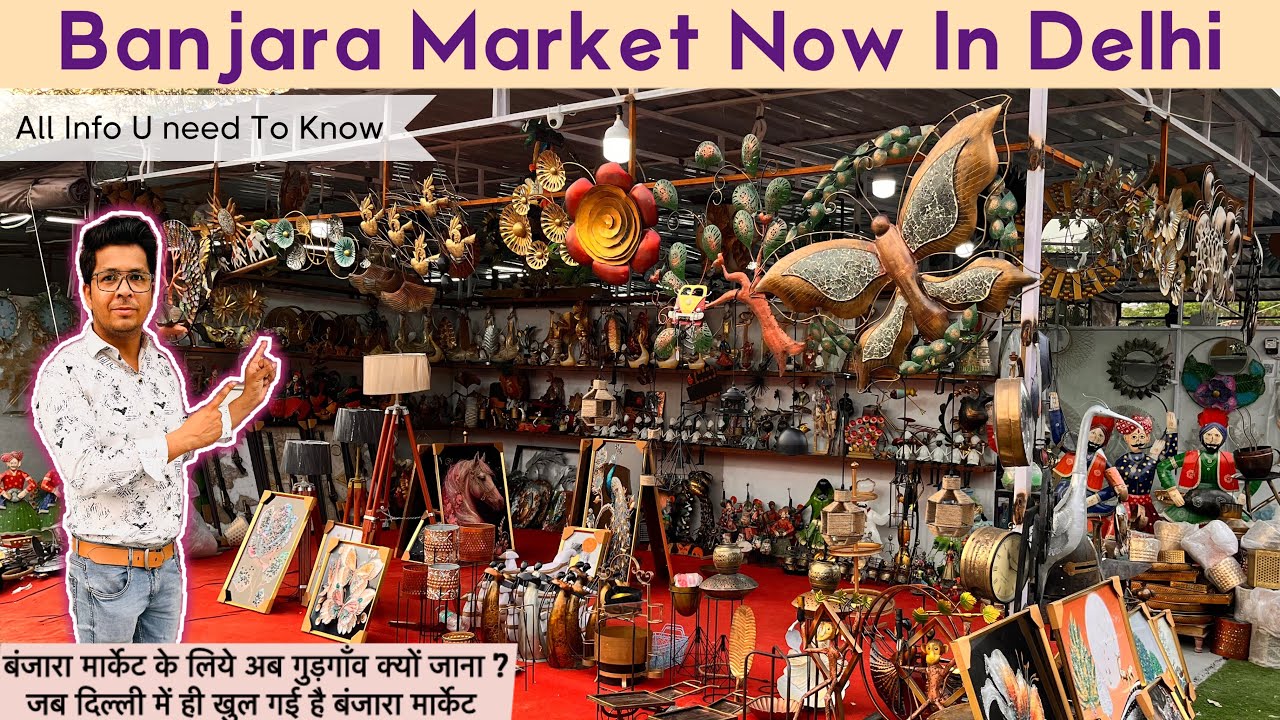 Banjara Market Delhi || Banjara Market Dwarka || Banjara Market - YouTube