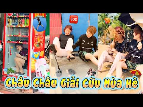 🆘 SOS !! 😆 GIẢI CỨU CHÂU CHÂU KHỎI KIẾP NẠN MÙA HÈ !!! 🏖️