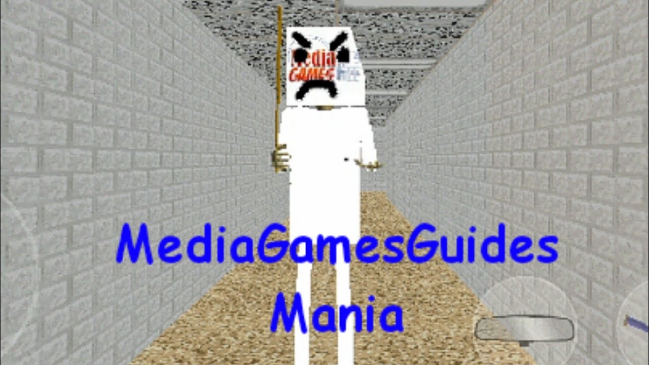 MediaGamesGuides Mania Mod (Baldi's Basics Mods) - YouTube