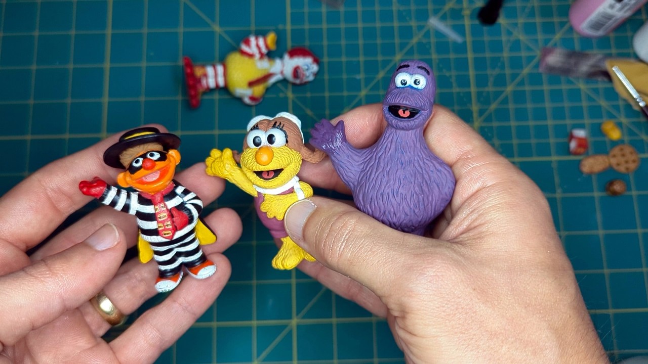 Making bootleg McDonald's toys - YouTube
