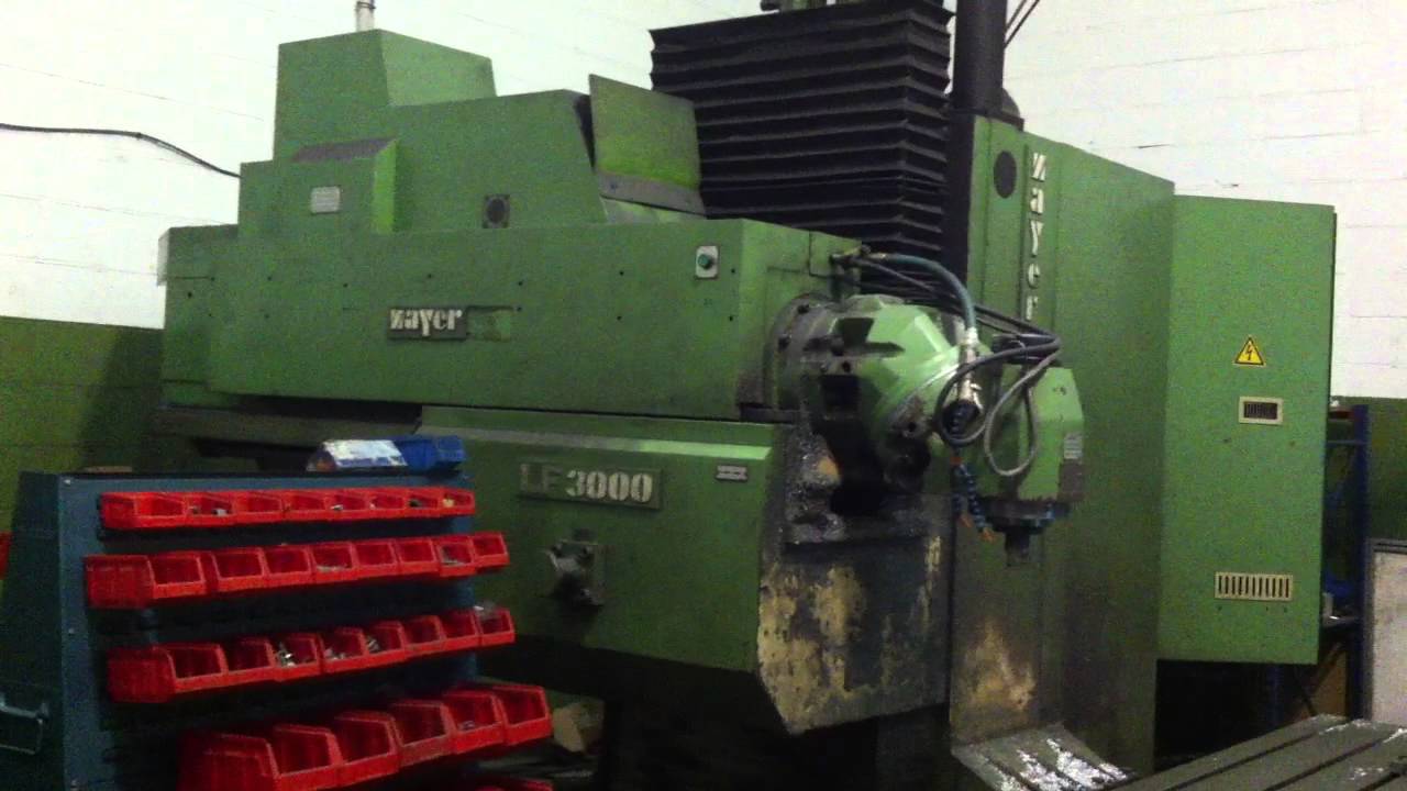 Fresadora Zayer LF-3000 de ocasion - Vendido - YouTube