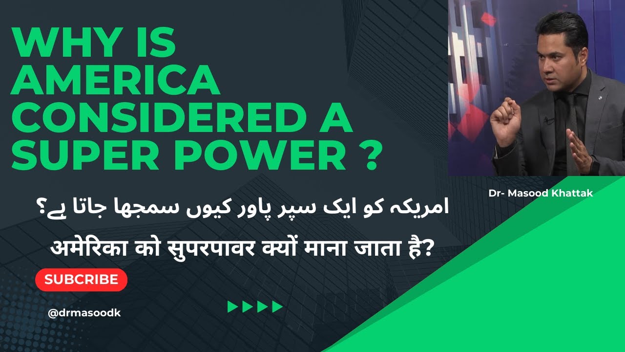 Why is America considered a superpower? - YouTube