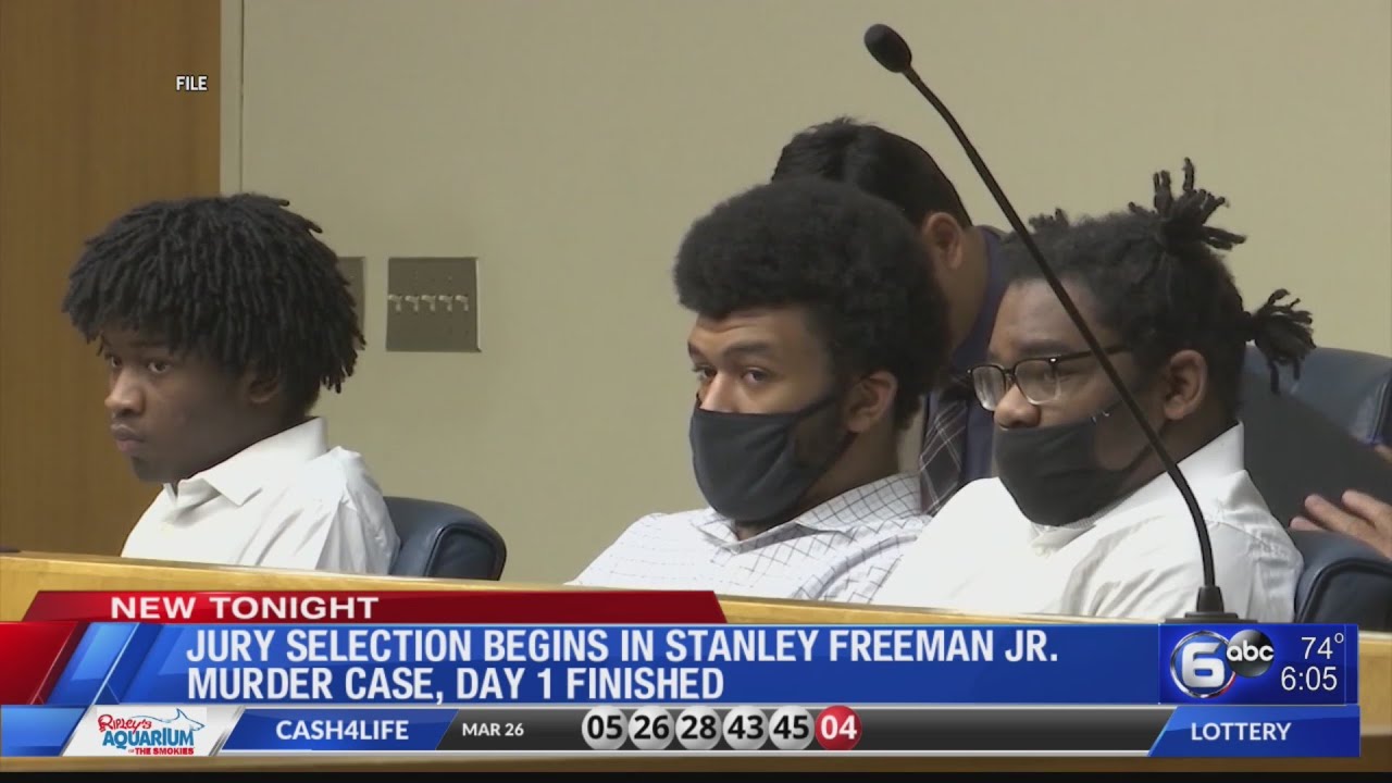 Jury selection begins in Stanley Freeman Jr. murder case, Day 1 ...