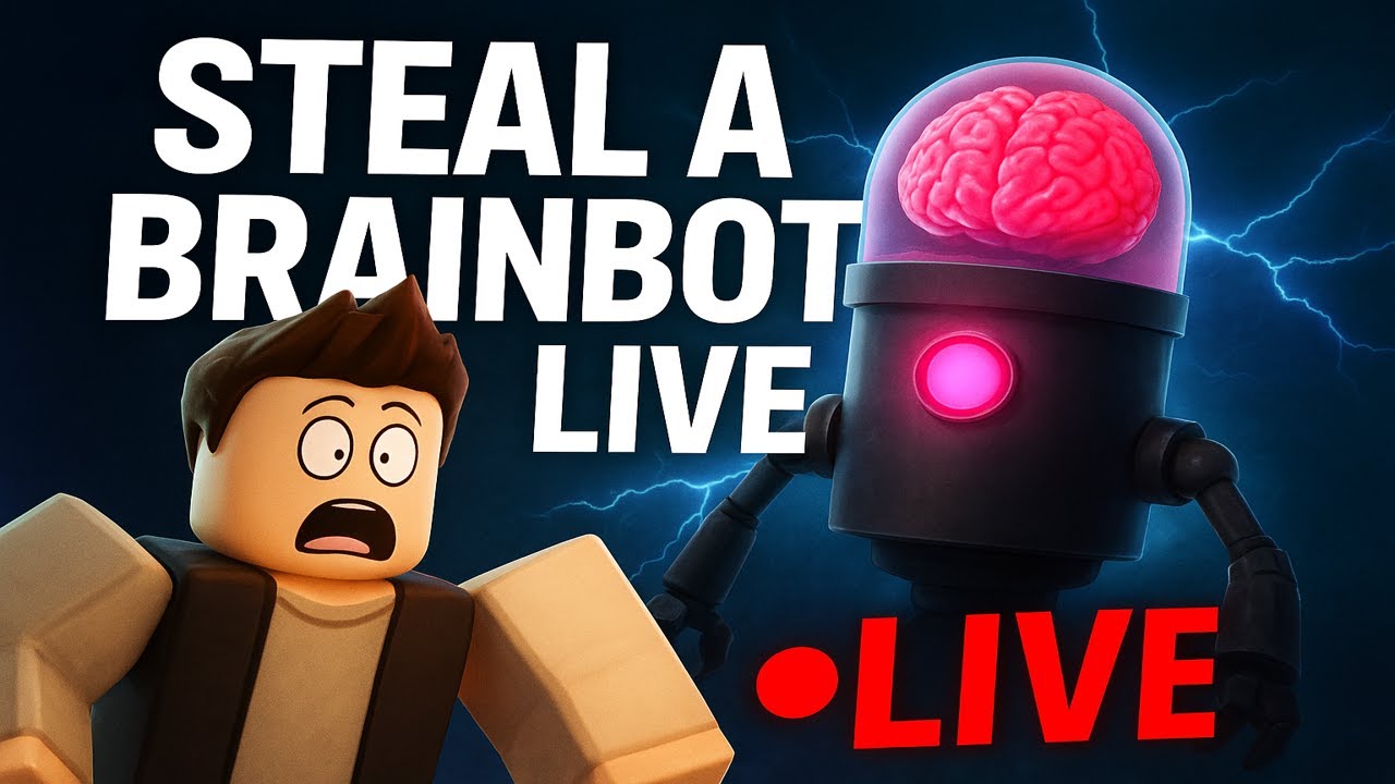 Roblox steal a brainbot - YouTube