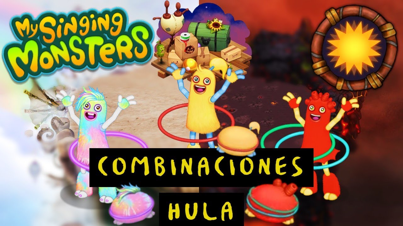 Como hacer al Hula NORMAL, RARO y EPICO - My Singing Monsters - YouTube