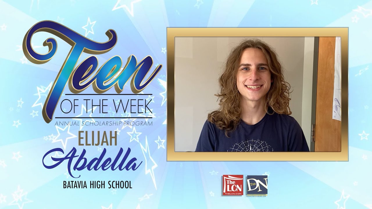 Teen of the Week — 052924 — Elijah Abdella (Batavia) - YouTube