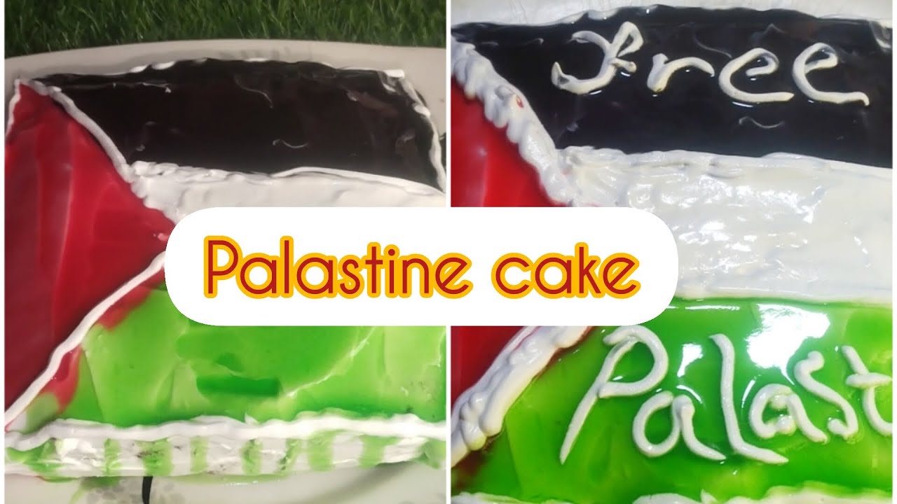 Latest Palastine cake| free Palestine🇵🇸free Masjid Al Aqsa# Gaza# ...