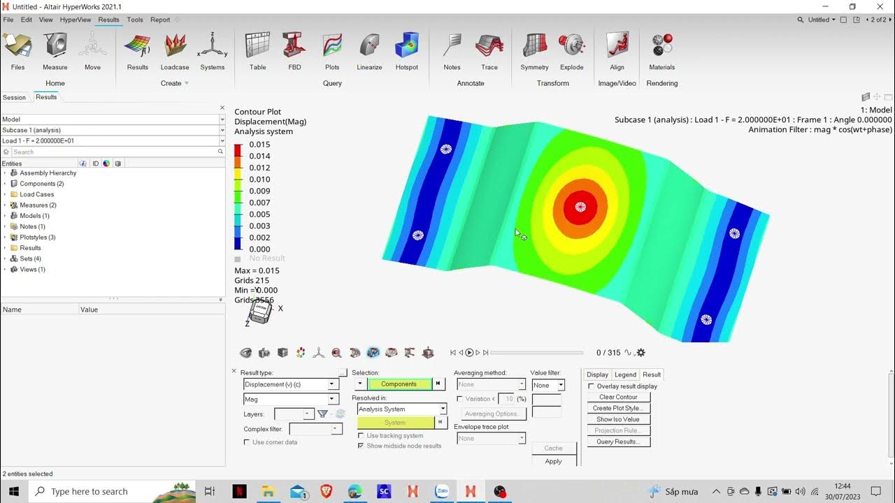 Frequency Response Analysis | Hyperworks - YouTube