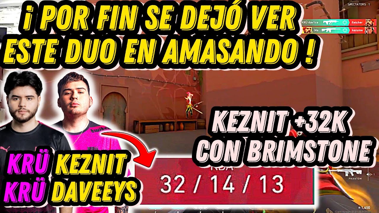 KEZNIT HACE DUO CON KRÜ DAVEEYS POR PRIMERA VEZ EN STREAM | KEZNIT ...
