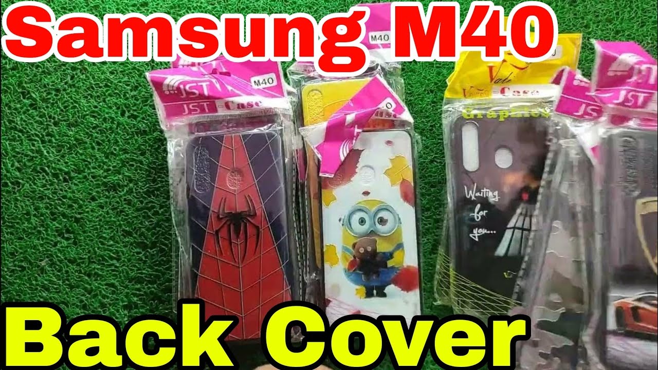 Samsung Galaxy M40 back Cover, DEVI TECH, Samsung M40 Cover, - YouTube