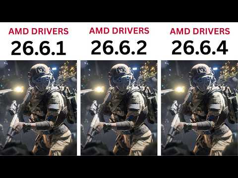 AMD Drivers Update 26.6.4 vs 26.6.2 Vs 26.6.1 AMD Adrenalin Edition 26.6.4 New update