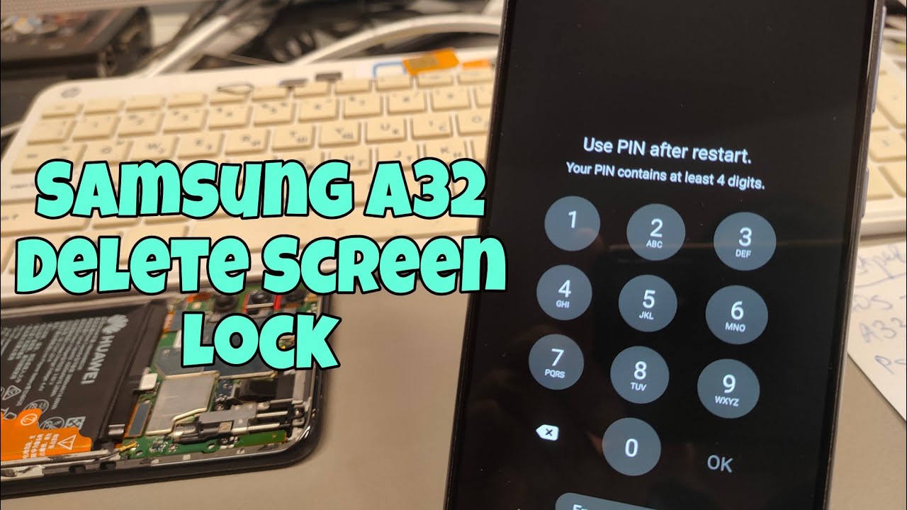 Forgot Phone Lock? Samsung A32 (SM-A325F), Delete Pin, Pattern ...