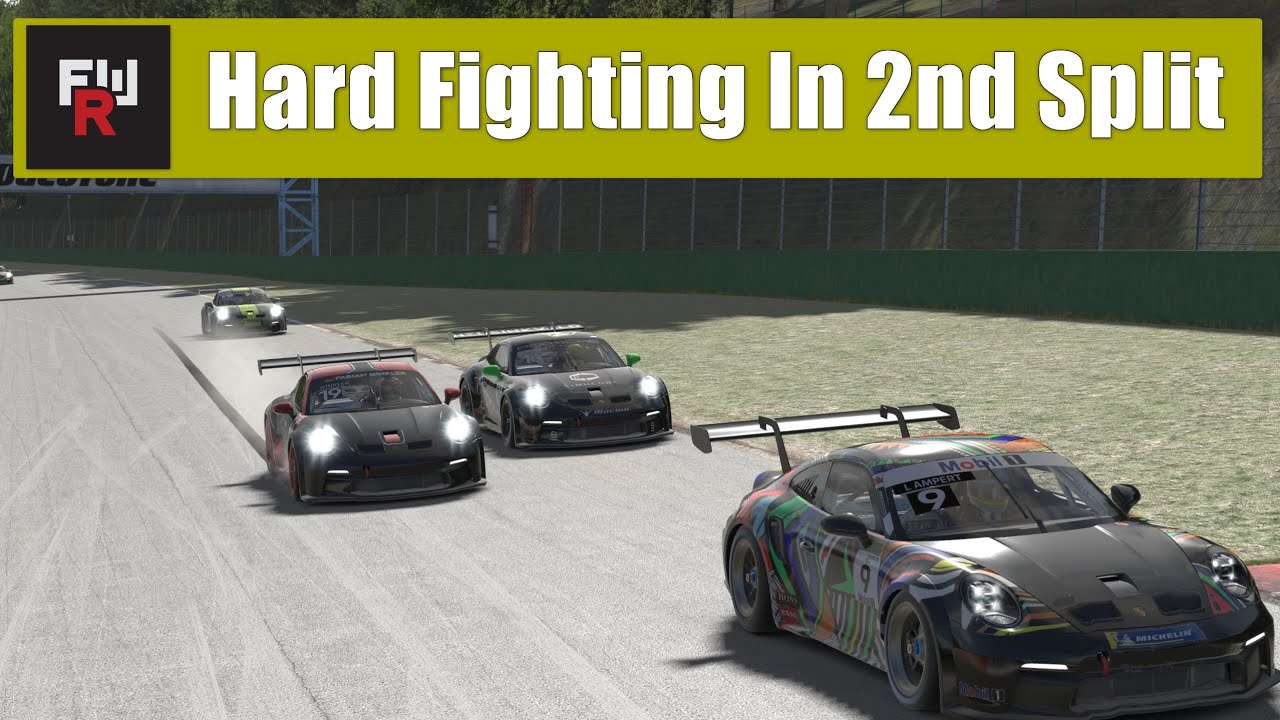 Hard Fighting In 2nd Split | Fixed Porsche Cup - Circuit de Spa ...