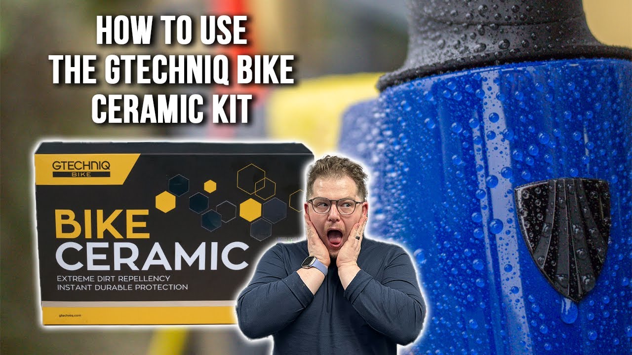 How To Use The Gtechniq Bike Ceramic Kit - YouTube