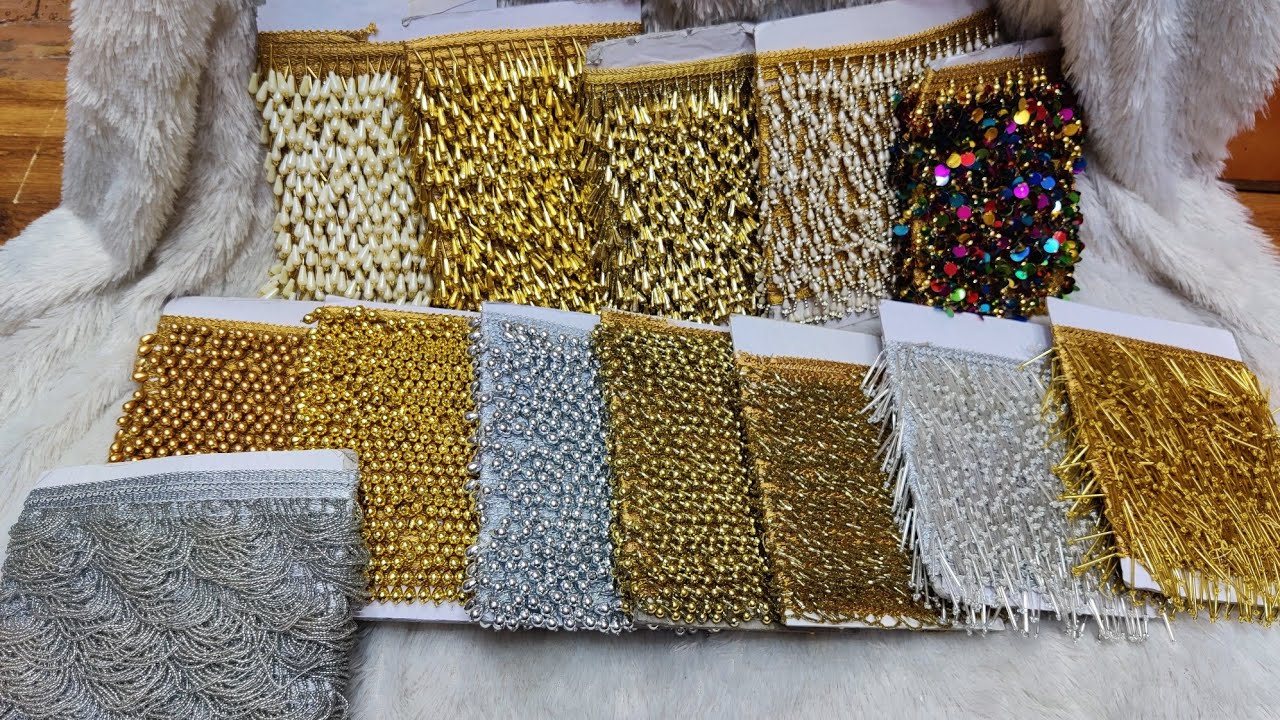 Branded laces model// pearl laces pipe lace motti kardana laces //lace ...