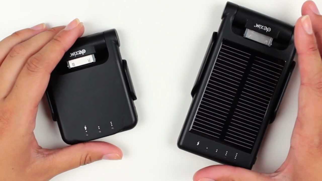 Dexim P-Flip iPhone Foldable Power Dock Video Review - YouTube