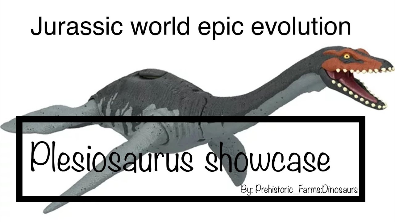 Jurassic world epic evolution plesiosaurus showcase - YouTube
