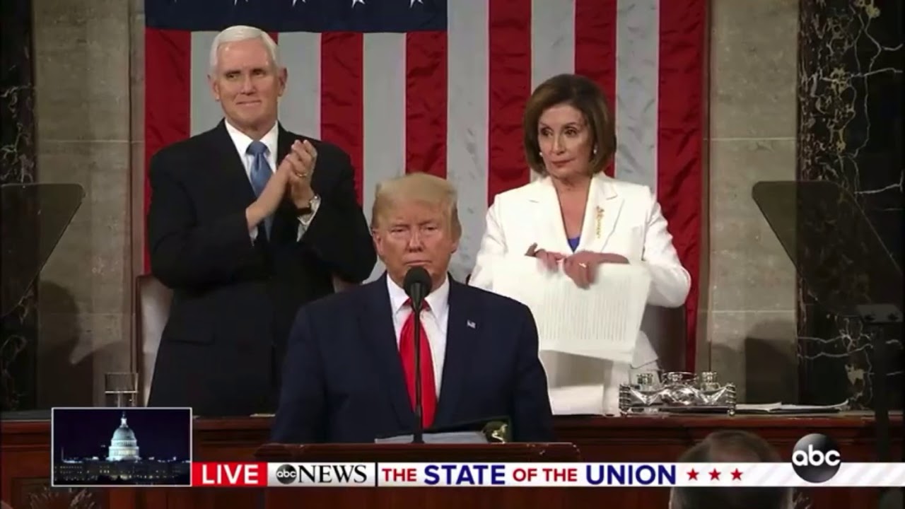 Nancy Pelosi rips Trump’s speech following state of the union address ...