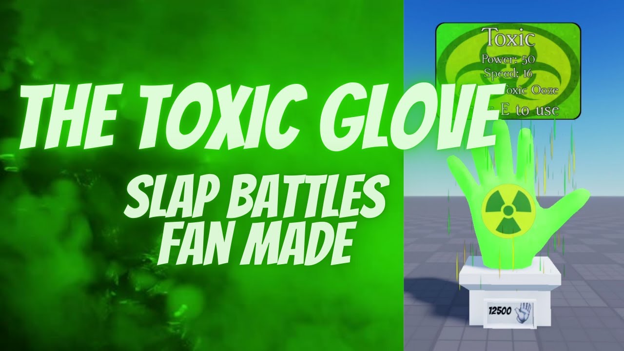 The Toxic Glove │ Slap Battles Fan Made - YouTube