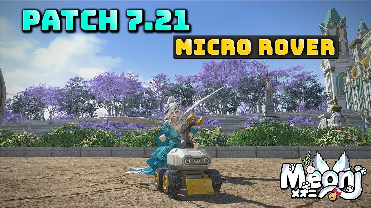 FFXIV: Micro Rover Minion - 7.21 - YouTube