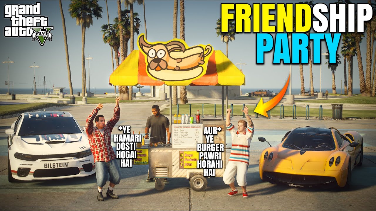 JIMMY & RASHEED FRIENDSHIP PARTY | GTA 5 GAMEPLAY - YouTube