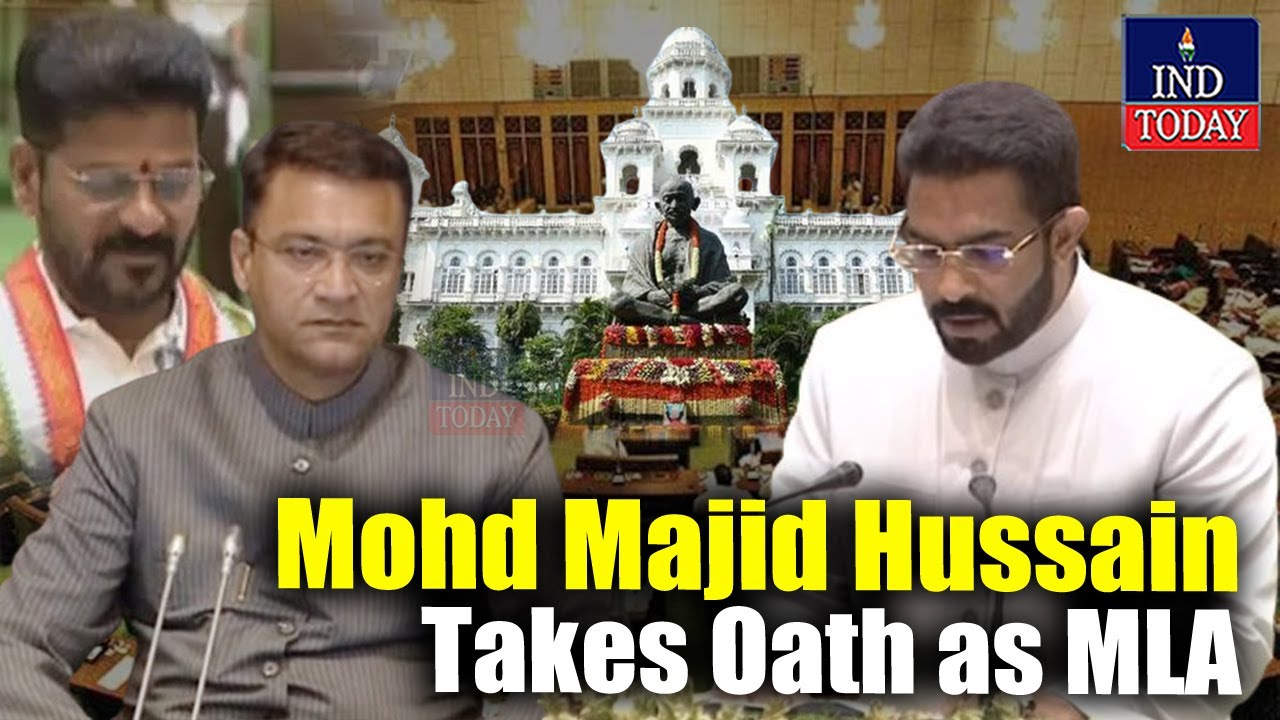 Mohd Majid Hussain Takes Oath as Member of Legislative Assembly (MLA ...