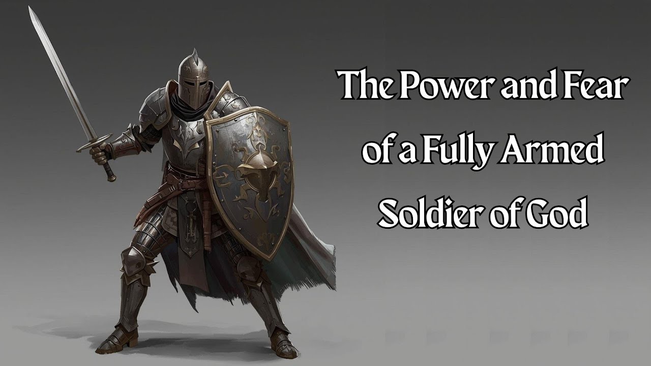 The Power And Fear Of A Fully Armed Soldier Of God - YouTube