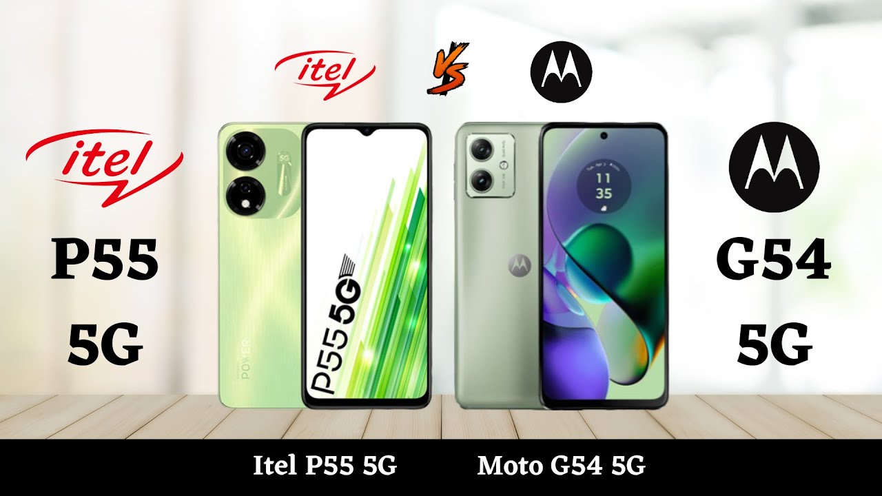 Itel P55 5G Vs Moto G54 5G - YouTube