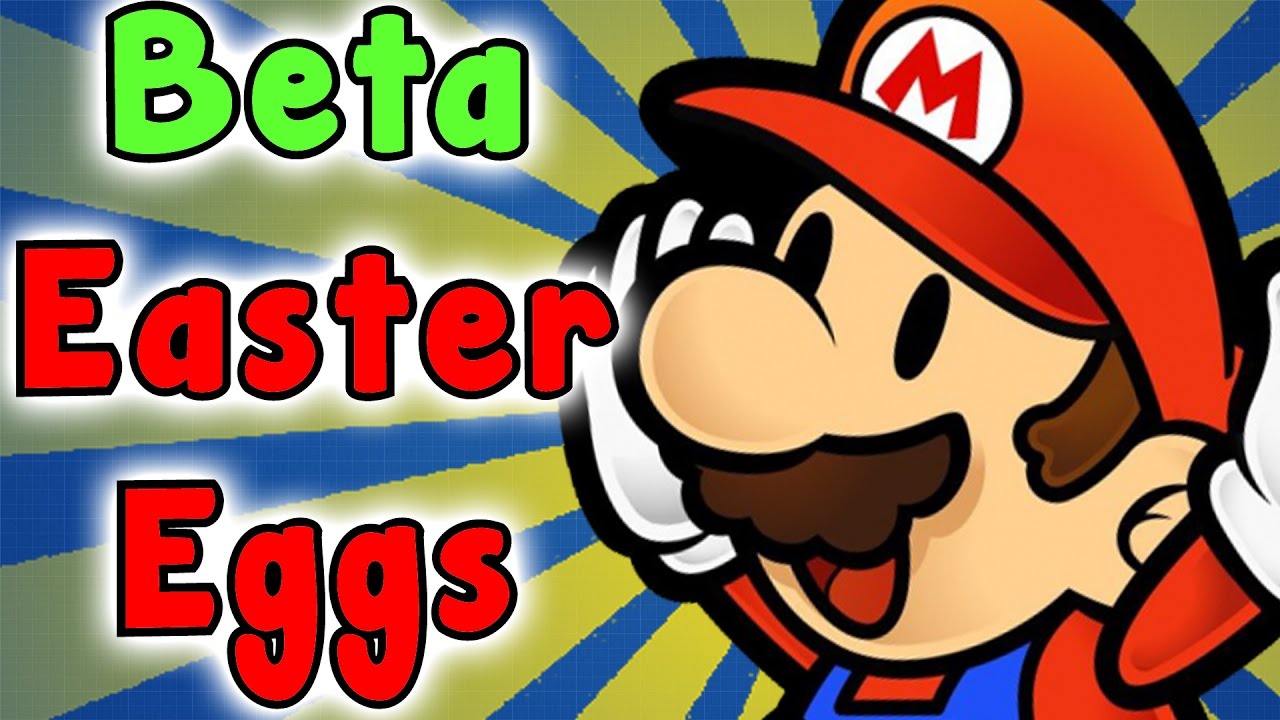 Super Paper Mario - Beta SECRETS And EASTER EGGS! - YouTube