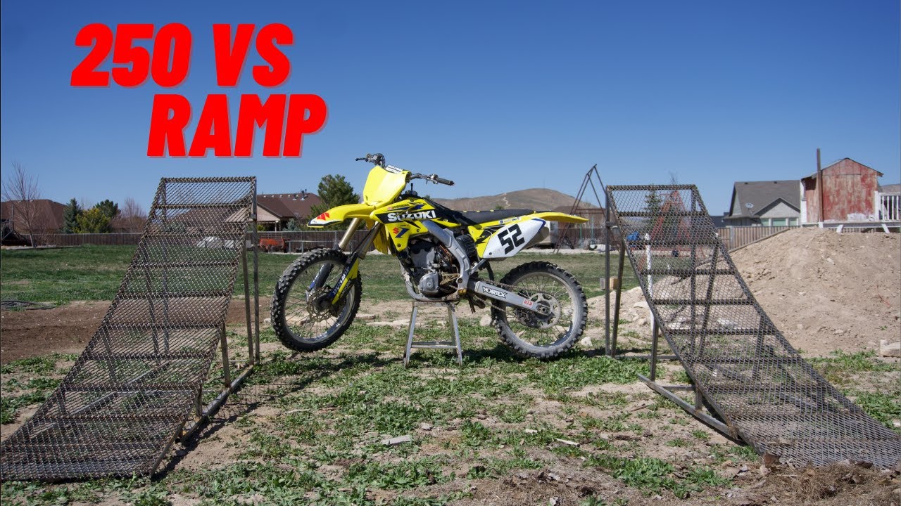 TESTING A DIY MX RAMP + FREE RIDING!!! - YouTube