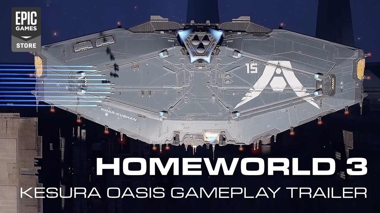 Homeworld 3 | gamescom Opening Night Live | Kesura Oasis Gameplay ...