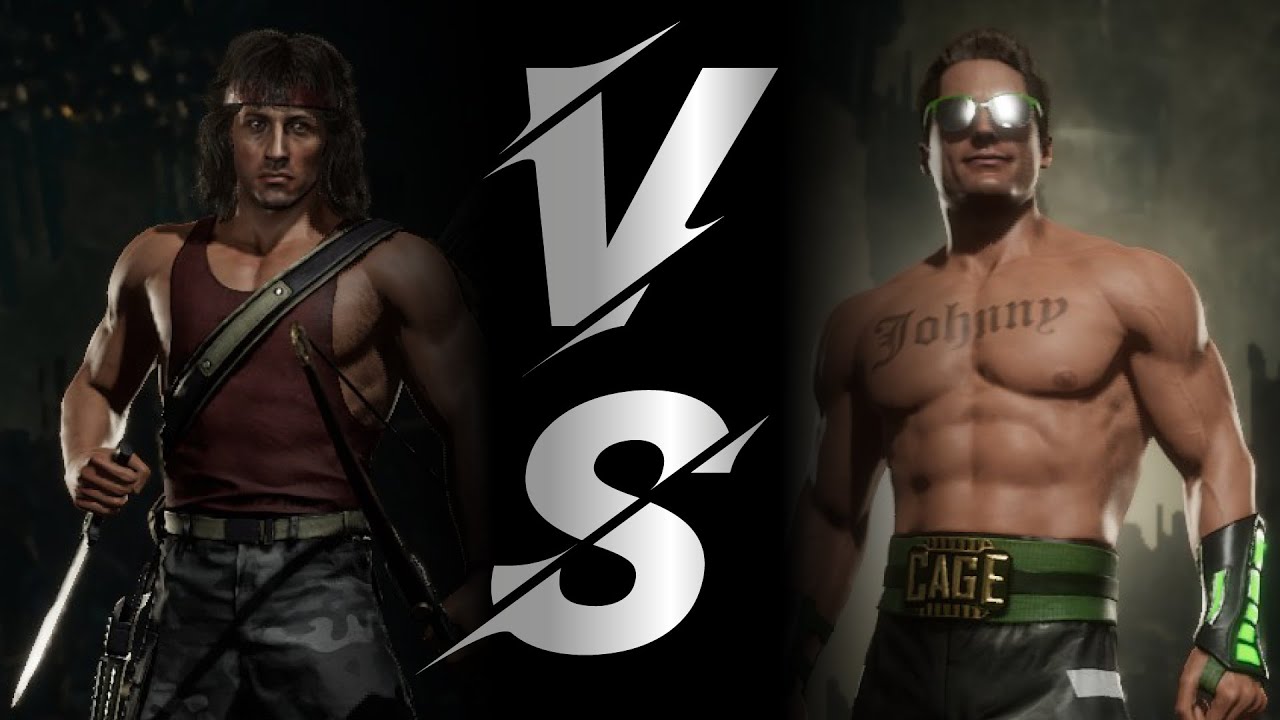 Rambo Vs Jonny Cage ( Hard ) - Mortal Kombat 11 Gameplay FULL HD - YouTube