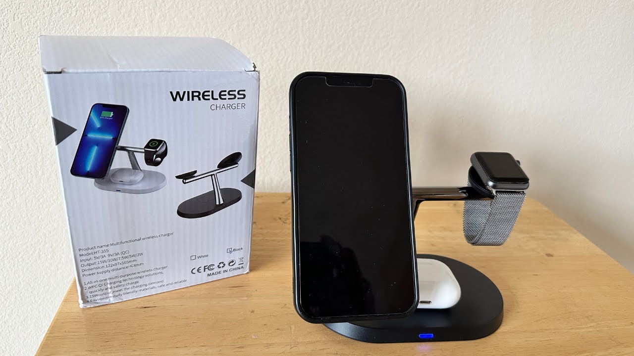 Temu 3 in 1 MagSafe Charger - The Perfect Charging Station - YouTube