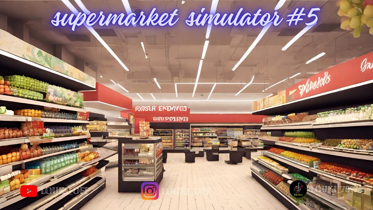 journée simple (supermarket manager #5) - YouTube
