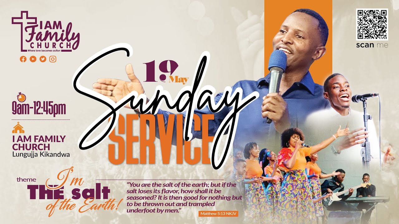 I AM FAMILY CHURCH | I’m THE salt of the earth 3 | With Daniel Mugerwa ...