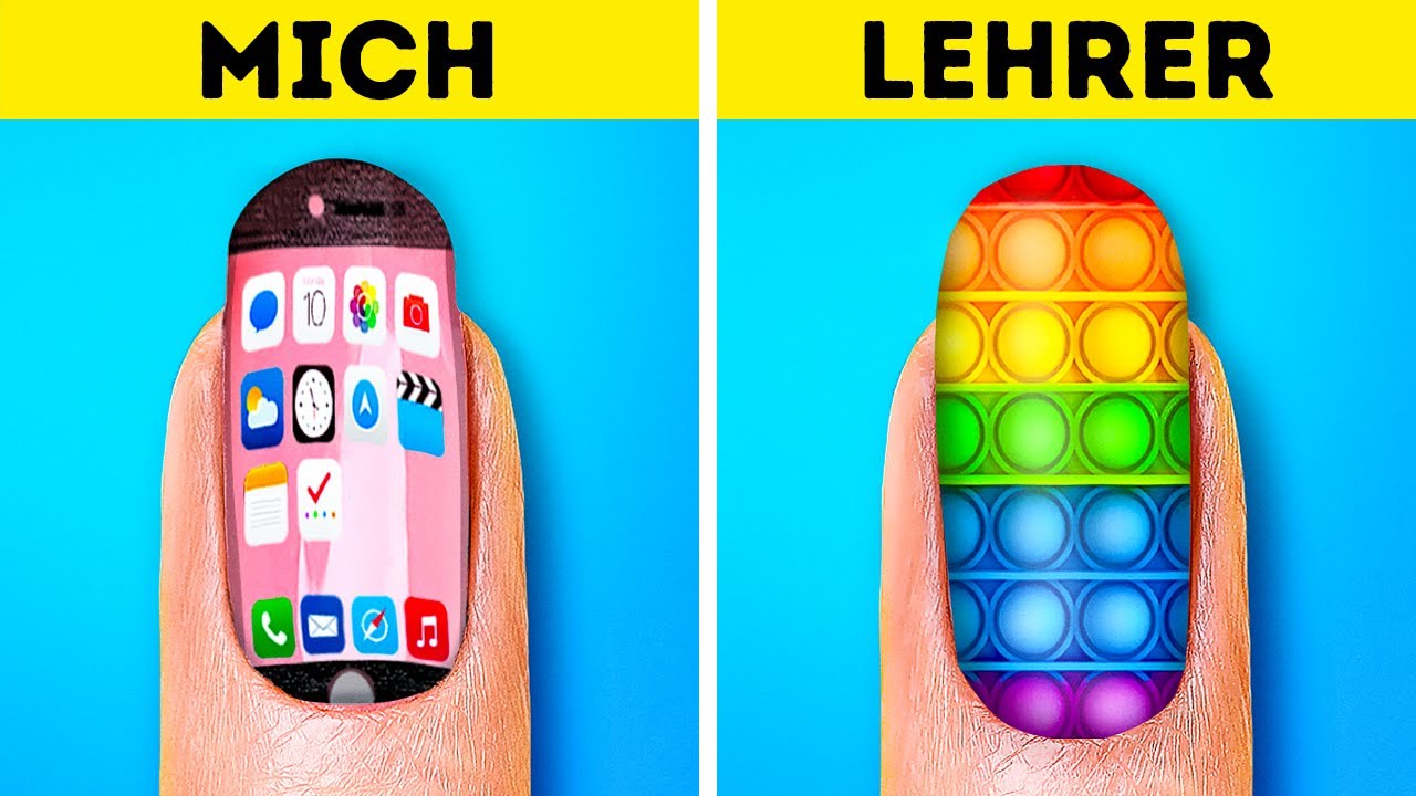 VERRÜCKT KUNST HERAUSFORDERUNGEN UND EINFACHE MALERTRICKS || Geniale ...