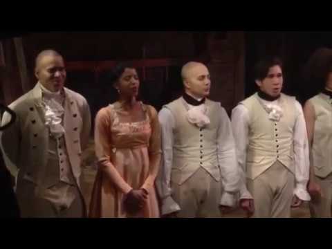 HAMILTON canta A CHORUS LINE What I did for love - YouTube