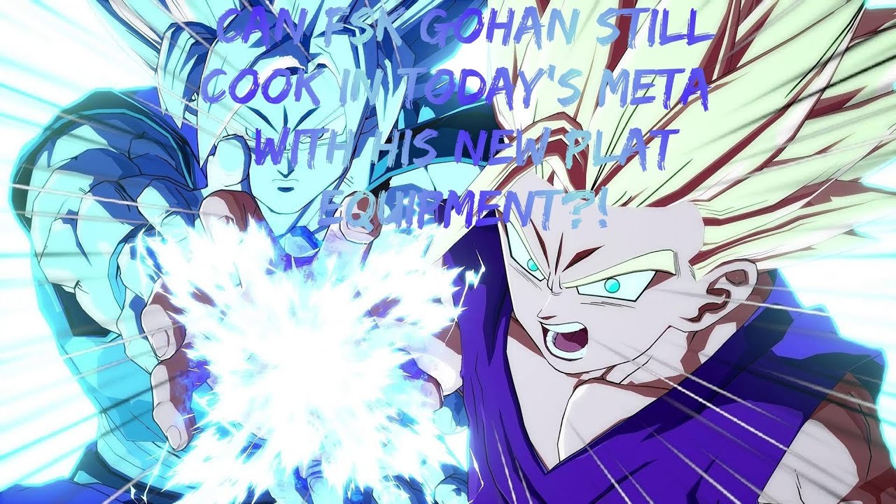Dragon Ball Legends Using Fsk Gohan with his new Plat equipment! He's ...