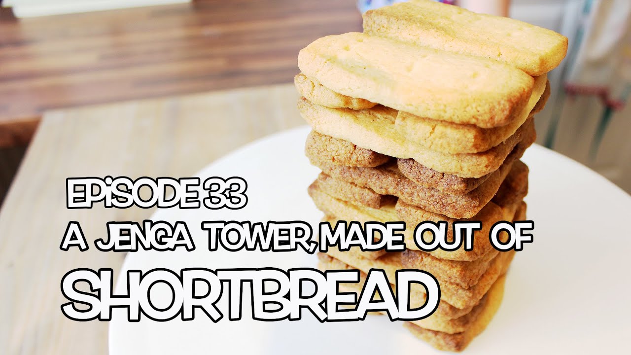 Shortbread Jenga Recipe - Tickly Mouth - YouTube
