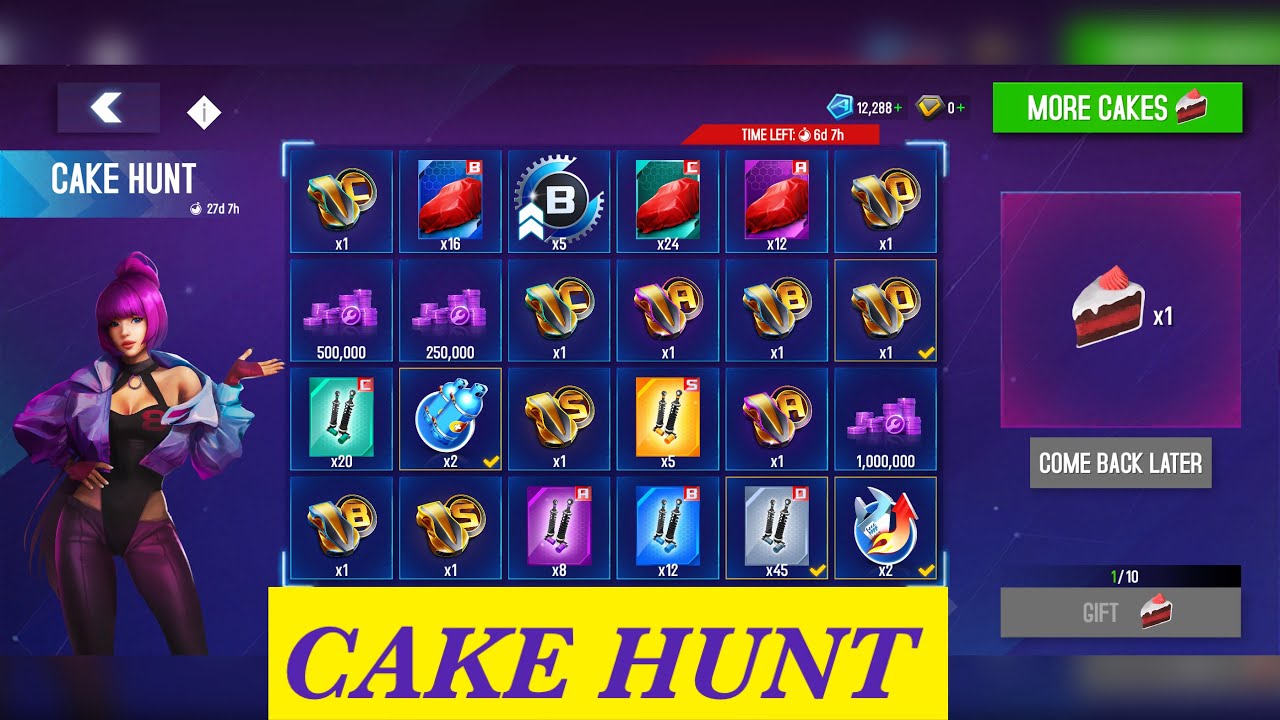 Asphalt 8, Cake Hunt🍰 and how to get Bonus Cakes ? - YouTube
