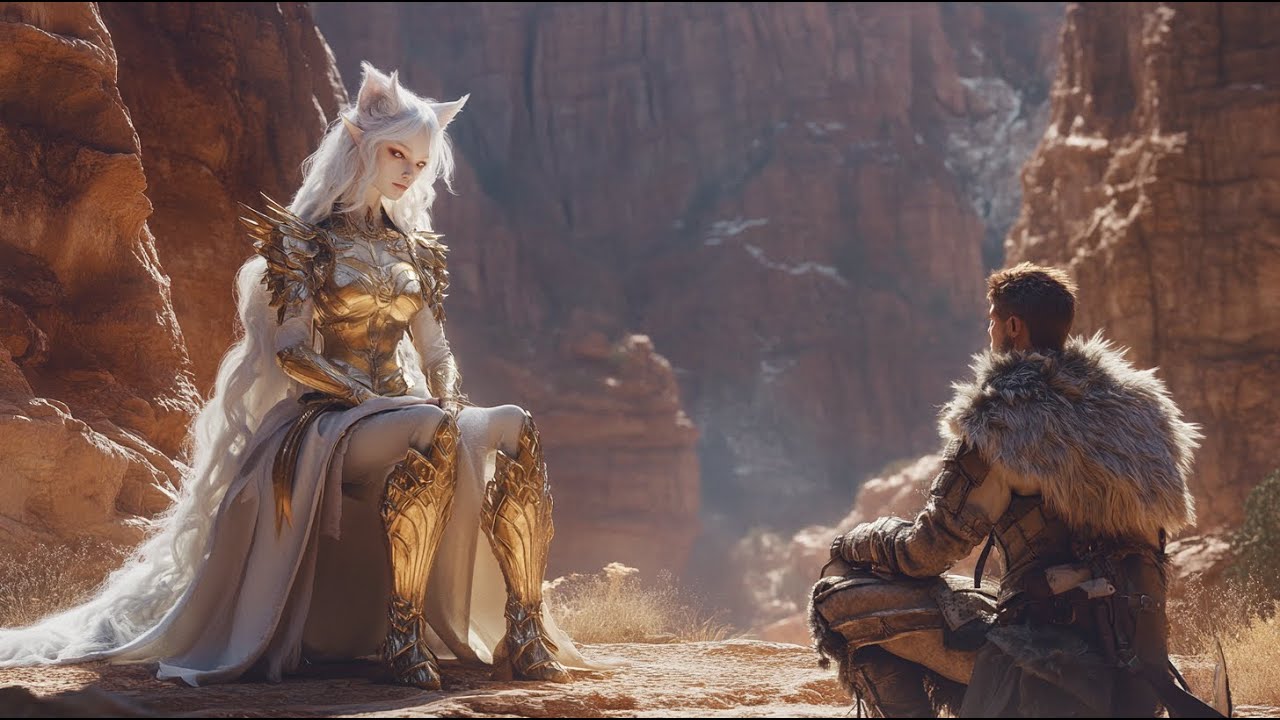 A 12-Foot-Tall Alien Woman and a 5'8" Human—It’s Clear Who’s in Command ...