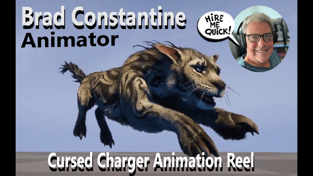 Brad Constantine Cursed Charger Animation Reel - YouTube
