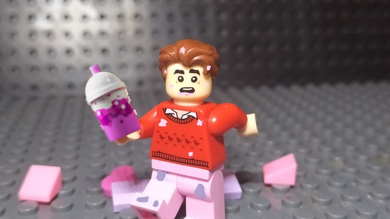 the grimace shake lego - YouTube