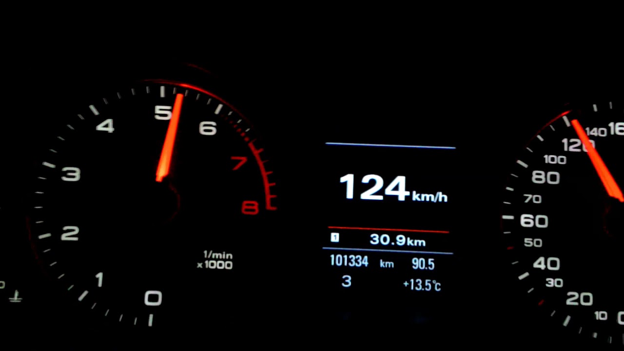 Audi A4 1.8T 100-200 RSA software - YouTube