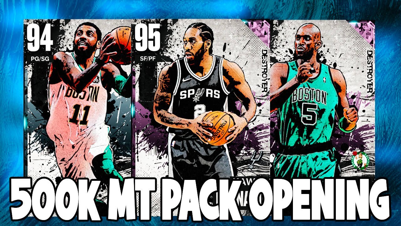 500K MT PACK OPENING FOR PINK DIAMOND KAWHI & KG! NBA 2K23 MYTEAM - YouTube